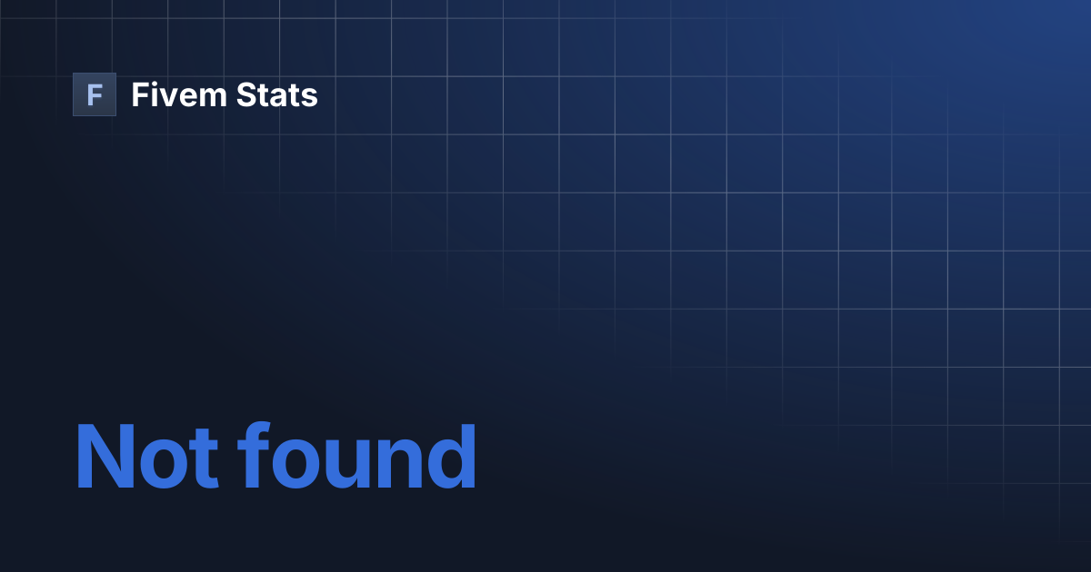 Example Usage | Fivem Stats